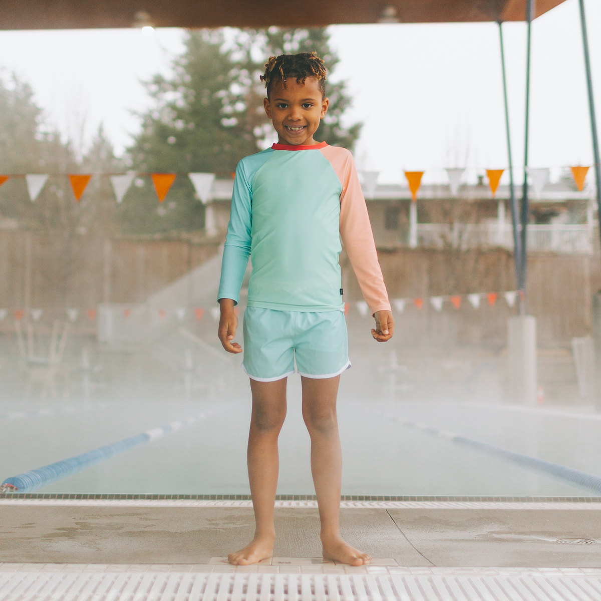 Swim Short - Ice Pop Colour Block – Honeysuckle Swim Company