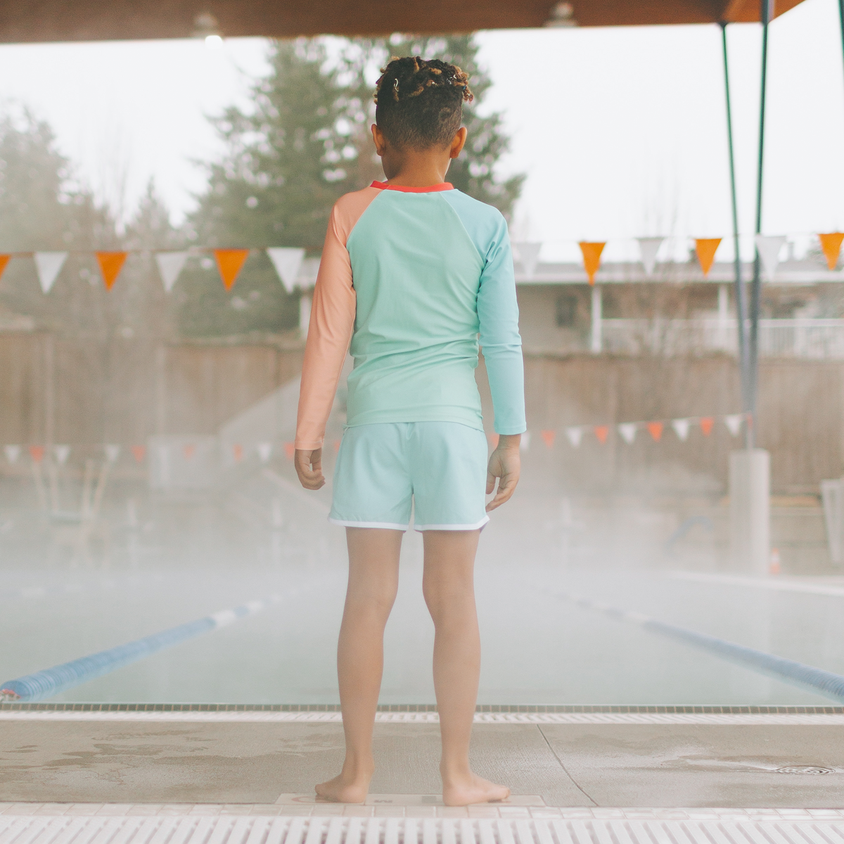 Swim Short - Ice Pop Colour Block – Honeysuckle Swim Company